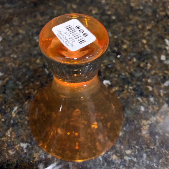 Crate&Barrel | Dining | Cb2 Small Martini Orange Glass | Poshmark